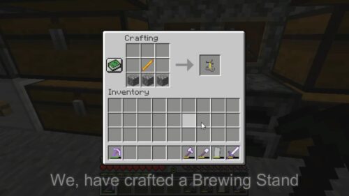 How to make a brewing stand in Minecraft - Touch, Tap, Play