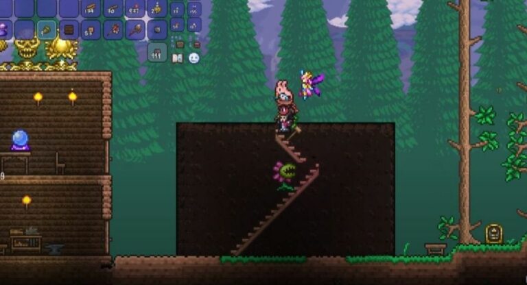 How to Make Stairs in Terraria - Touch, Tap, Play