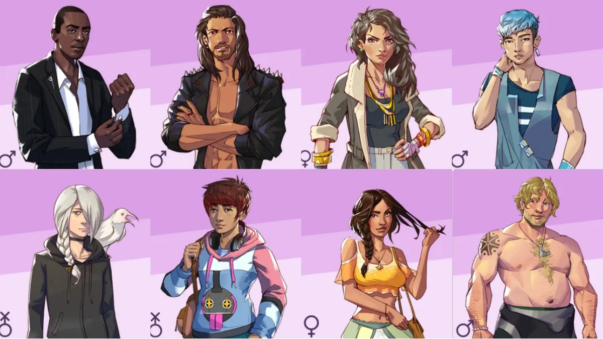 Boyfriend Dungeon Characters List | All Dateable Characters - Touch ...