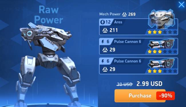 Mech Arena: Robot Showdown Ares Pack | Everything You Need to Know ...