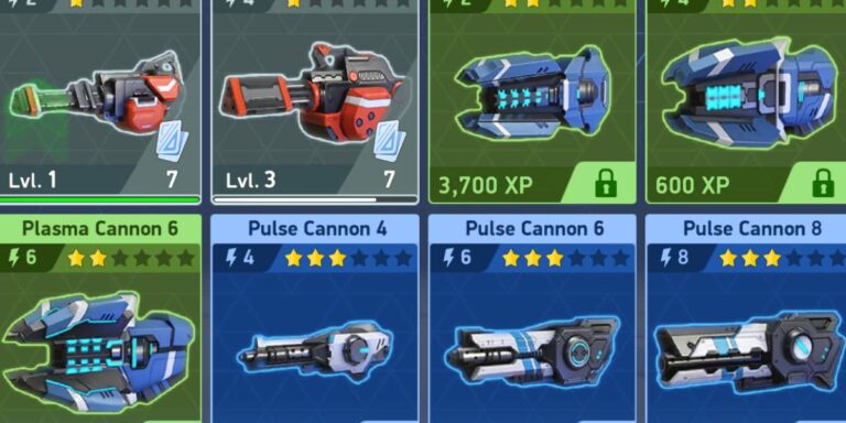 Mech Arena: Robot Showdown Weapon Tier List - Touch, Tap, Play