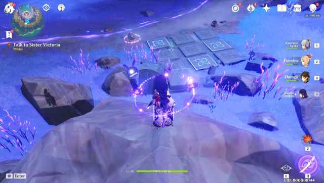 Genshin Impact Amakumo Peak Underwater Puzzle Guide - Touch, Tap, Play