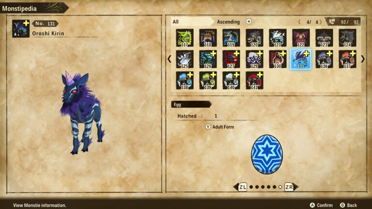 How to Get an Oroshi Kirin Egg in Monster Hunter Stories 2: Wings of ...