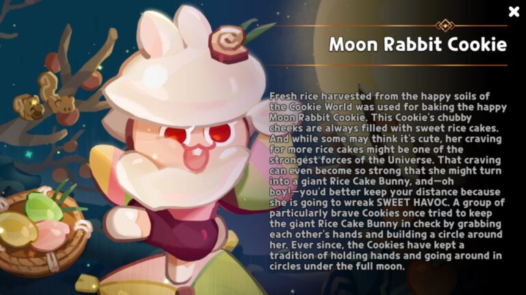 Moon Rabbit Cookie Toppings Guide: Cookie Run Kingdom - Touch, Tap, Play