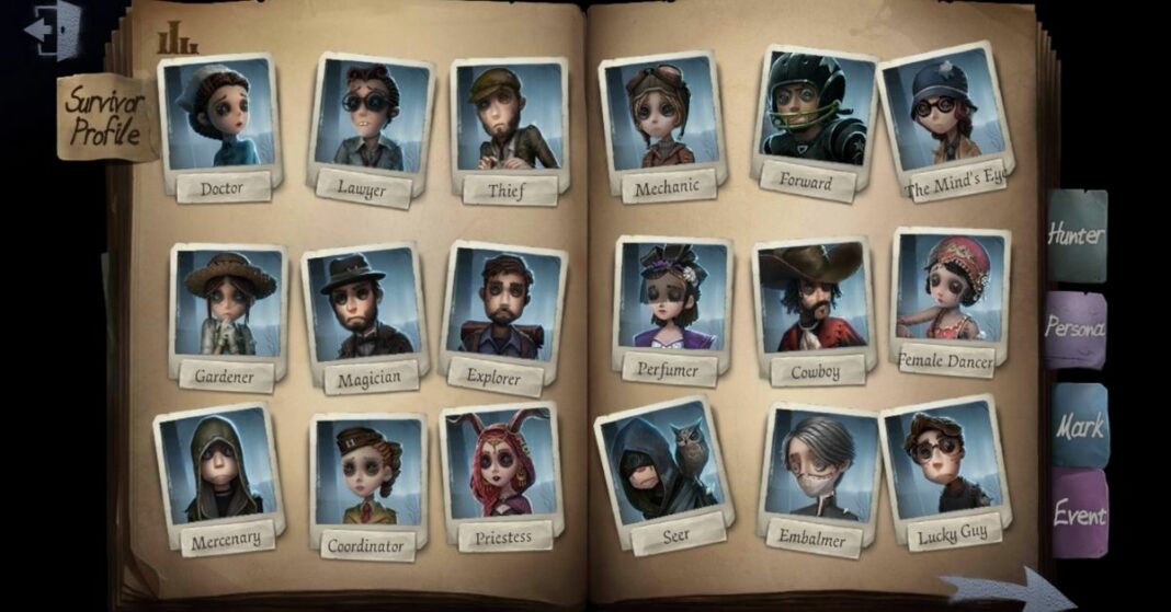 Identity V Survivors Tier List - Touch, Tap, Play