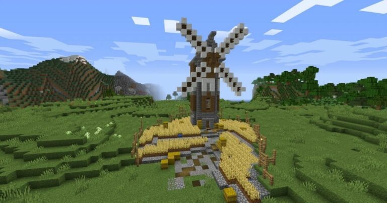 How to Build a Windmill in Minecraft - Touch, Tap, Play