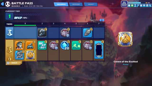 Brawlhalla: All Content in Battle Pass Season 4 - Touch, Tap, Play