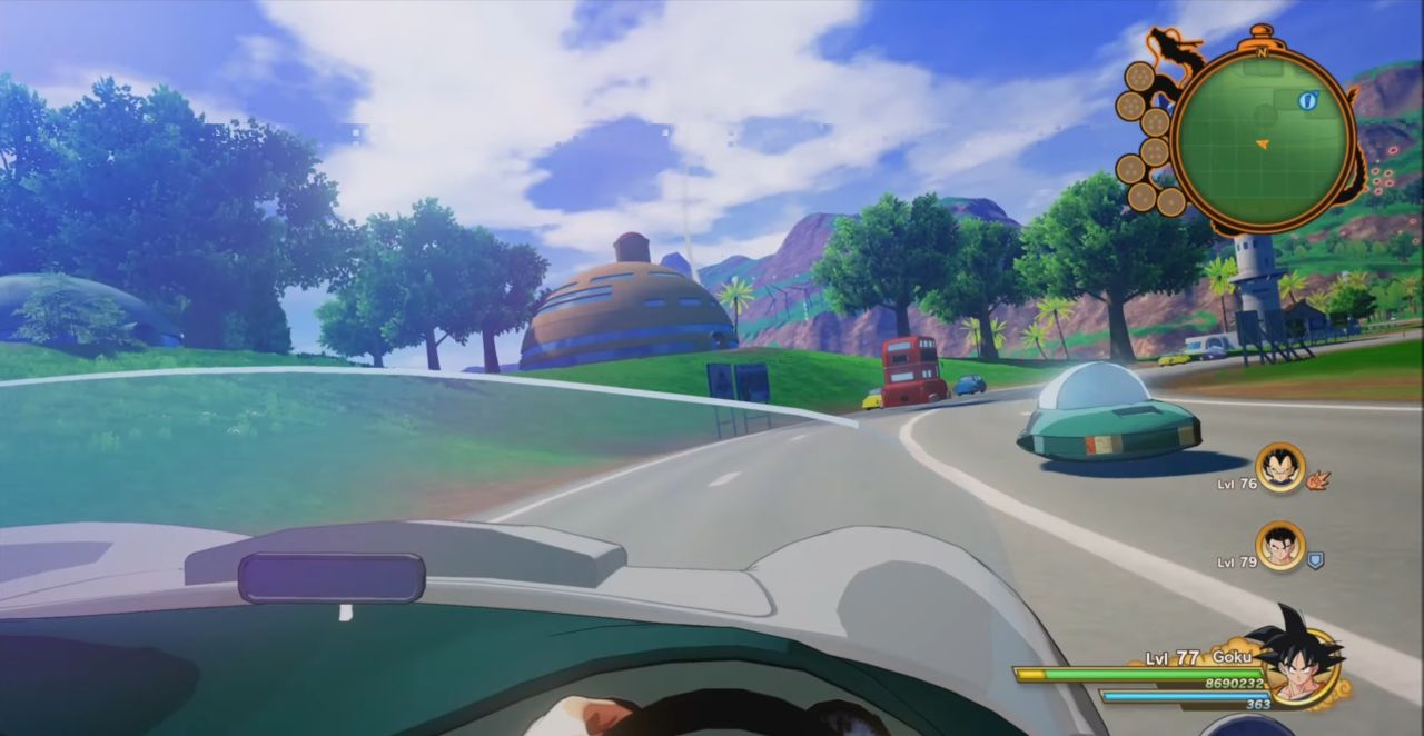 Dragon Ball Z: Kakarot: How to Get a Car - Touch, Tap, Play
