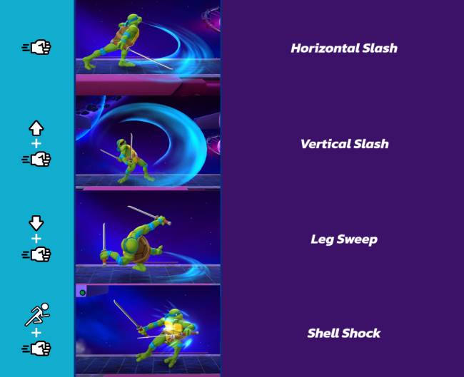 Nickelodeon All-Star Brawl Leonardo Guide - How to Play Leonardo ...