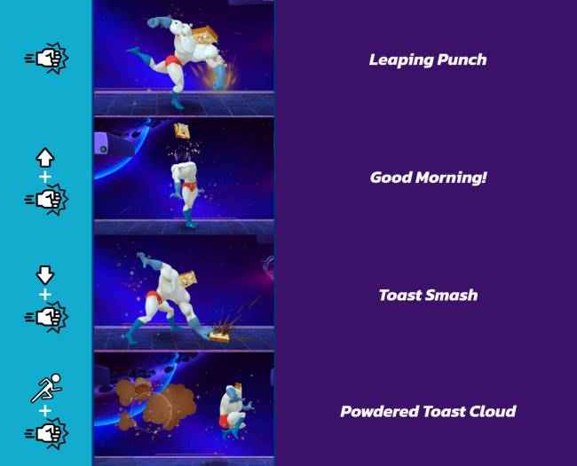 Nickelodeon All-Star Brawl Powdered Toast Man Guide - How to Play ...