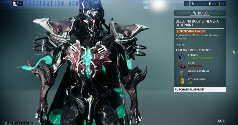 Warframe: How to Get and Use Ephemera - Touch, Tap, Play