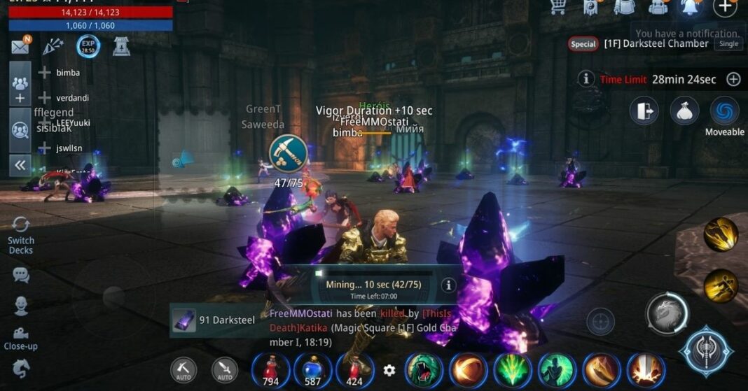 How to Farm Epic Magic Stone in MIR4 - Touch, Tap, Play