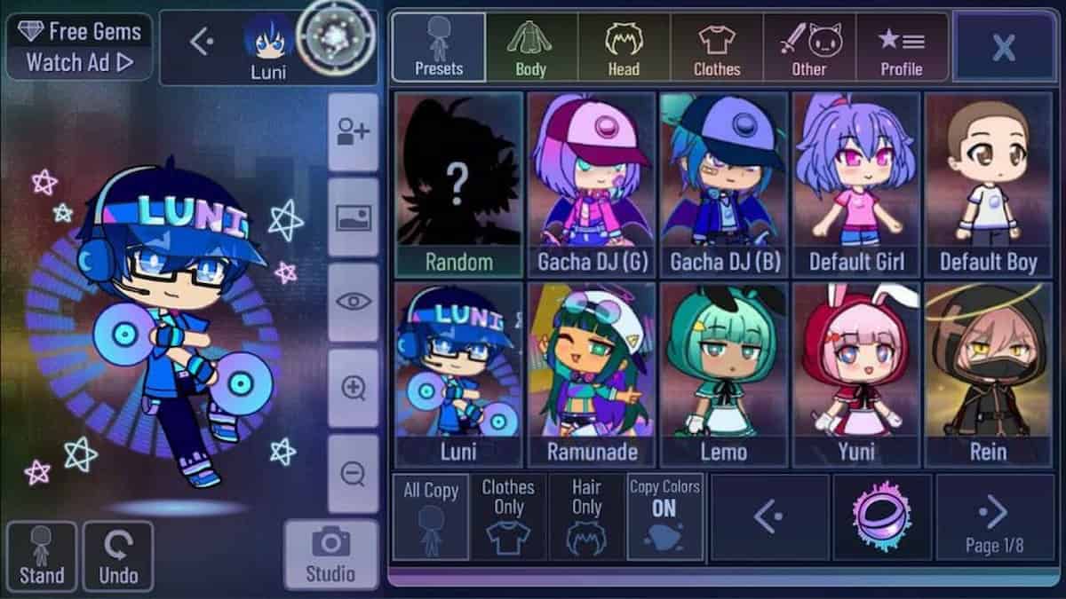 Gacha Club: How to Use Import Codes - Touch, Tap, Play