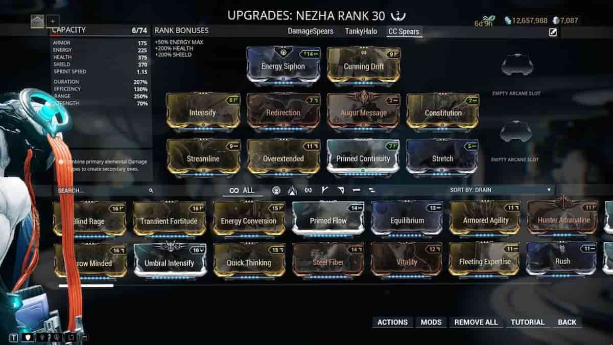 Warframe: The Best Nezha Prime Builds - Touch, Tap, Play