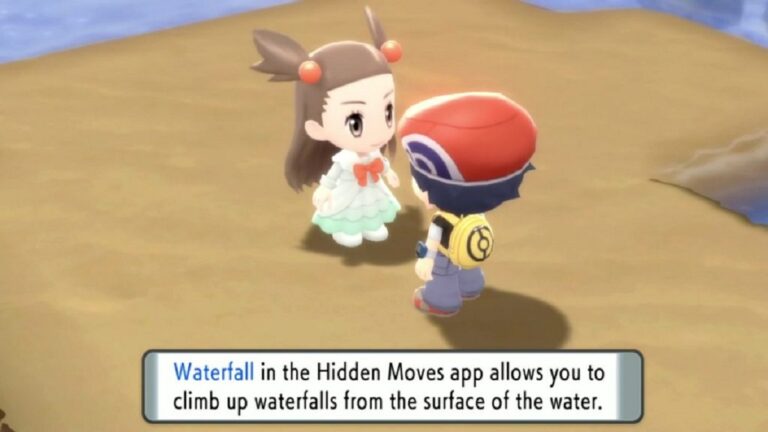 Where to Get Waterfall in Pokémon Brilliant Diamond and Shining Pearl ...