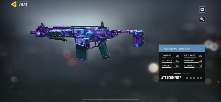 COD Mobile: How to unlock Peacekeeper Assault Rifle in Voltaic Garden ...