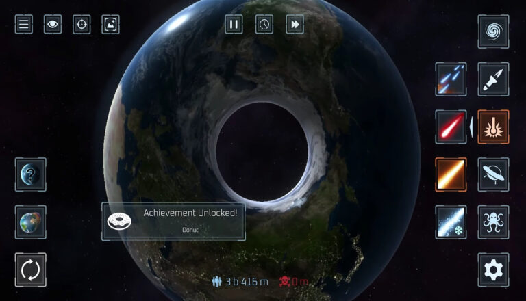 How to Get the Donut Earth in Solar Smash - Touch, Tap, Play