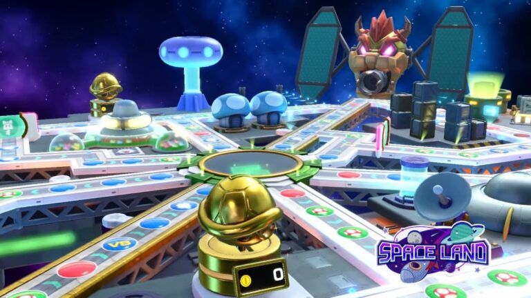 Mario Party Superstars - Space Land Board Guide - Touch, Tap, Play