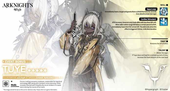 Arknights Tuye Operator Guide: Potentials, Talents, and More - Touch ...