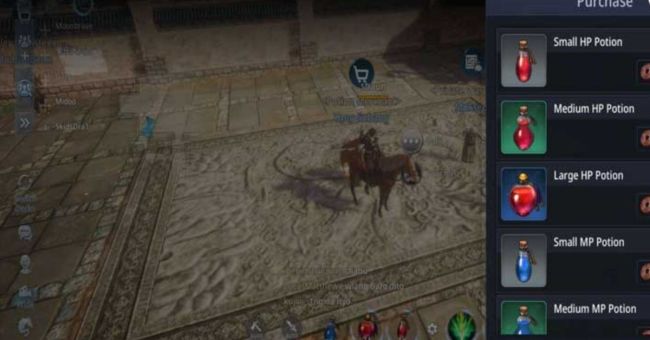 How to Get Potions in MIR4 and Effects - Touch, Tap, Play