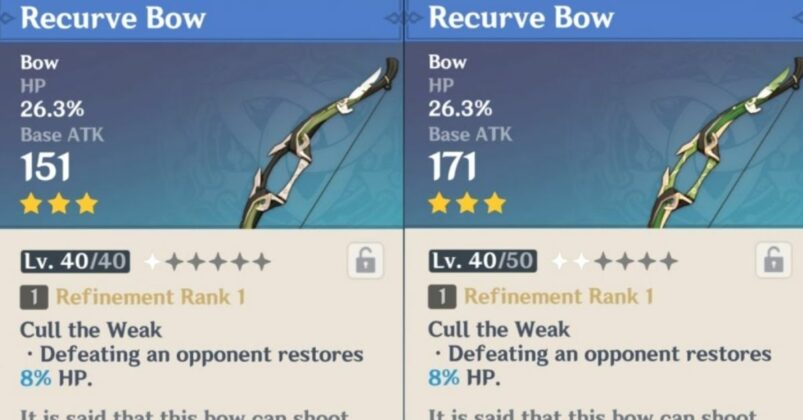 How to Get the Recurve Bow in Genshin Impact - Touch, Tap, Play