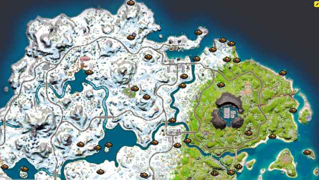 All Campfire Locations in Fortnite Chapter 3 - Touch, Tap, Play