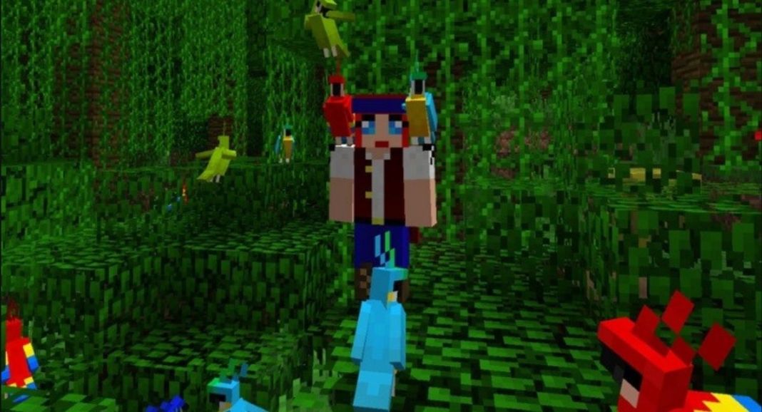 How to Make Parrots Dance in Minecraft Bedrock - Touch, Tap, Play