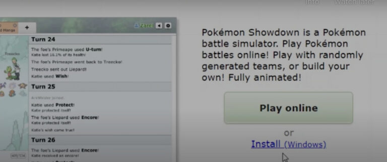 What is Pokemon Showdown Battle Simulator? - Touch, Tap, Play