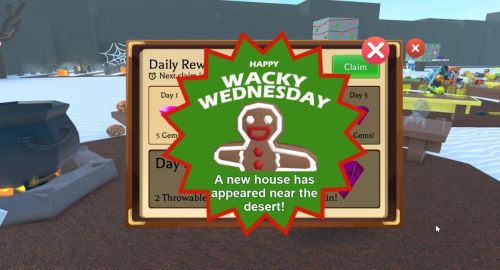 How to get the Gingerbread Man Ingredient in Roblox Wacky Wizards ...