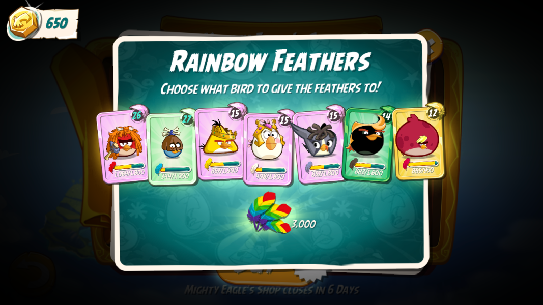 How to Get Feathers Free in Angry Birds 2 - Touch, Tap, Play