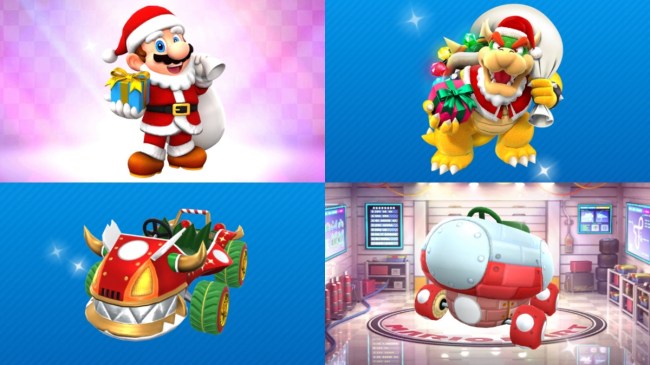 Mario Kart Tour Holiday Tour Guide: Santa Bowser, New Course, and More ...