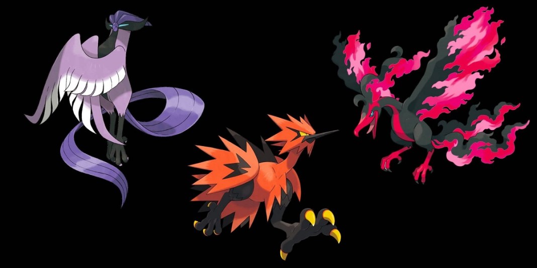 How to Get Shiny Galarian Legendary Birds in Pokemon Sword and Shield ...