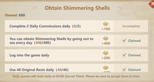 How to Get Shimmering Shells in Genshin Impact - Touch, Tap, Play