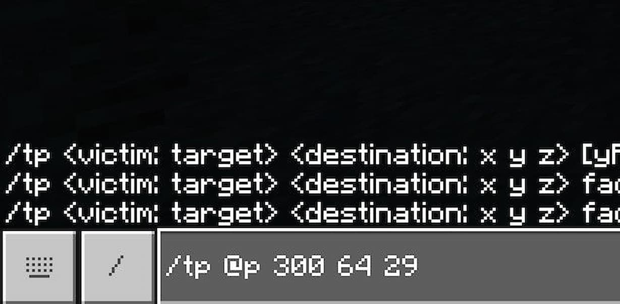 How to Teleport in Minecraft Bedrock Edition: Tips and Cheats - Touch ...