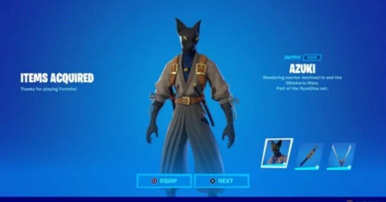 How to Get Azuki Skin in Fortnite - Touch, Tap, Play