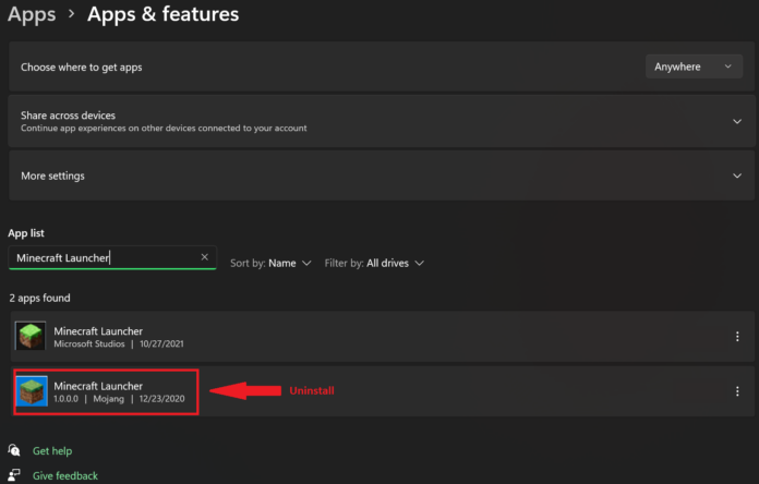 Minecraft old launcher: How to remove it from your PC - Touch, Tap, Play