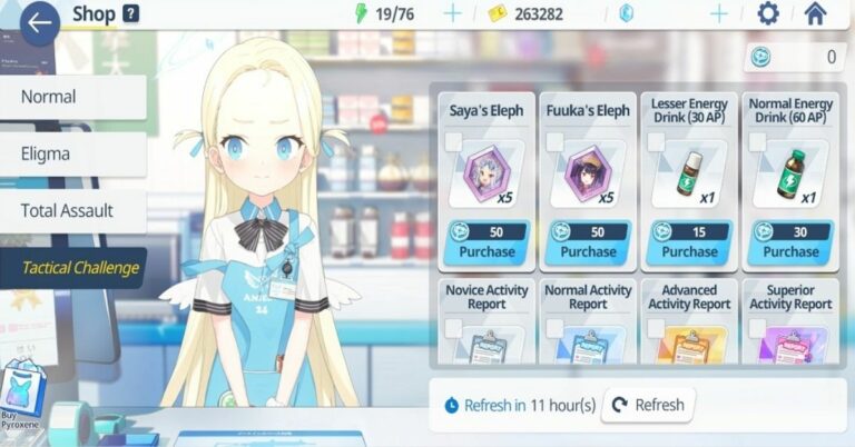 Blue Archive Shop Guide - Touch, Tap, Play