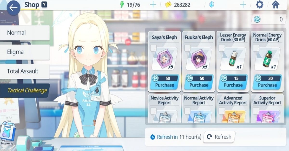 Blue Archive Shop Guide - Touch, Tap, Play