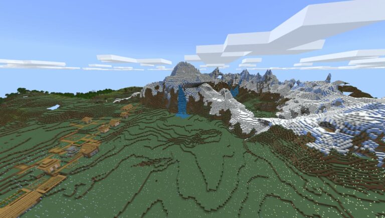 Top 5 Mountain Seeds for Minecraft Bedrock - Touch, Tap, Play