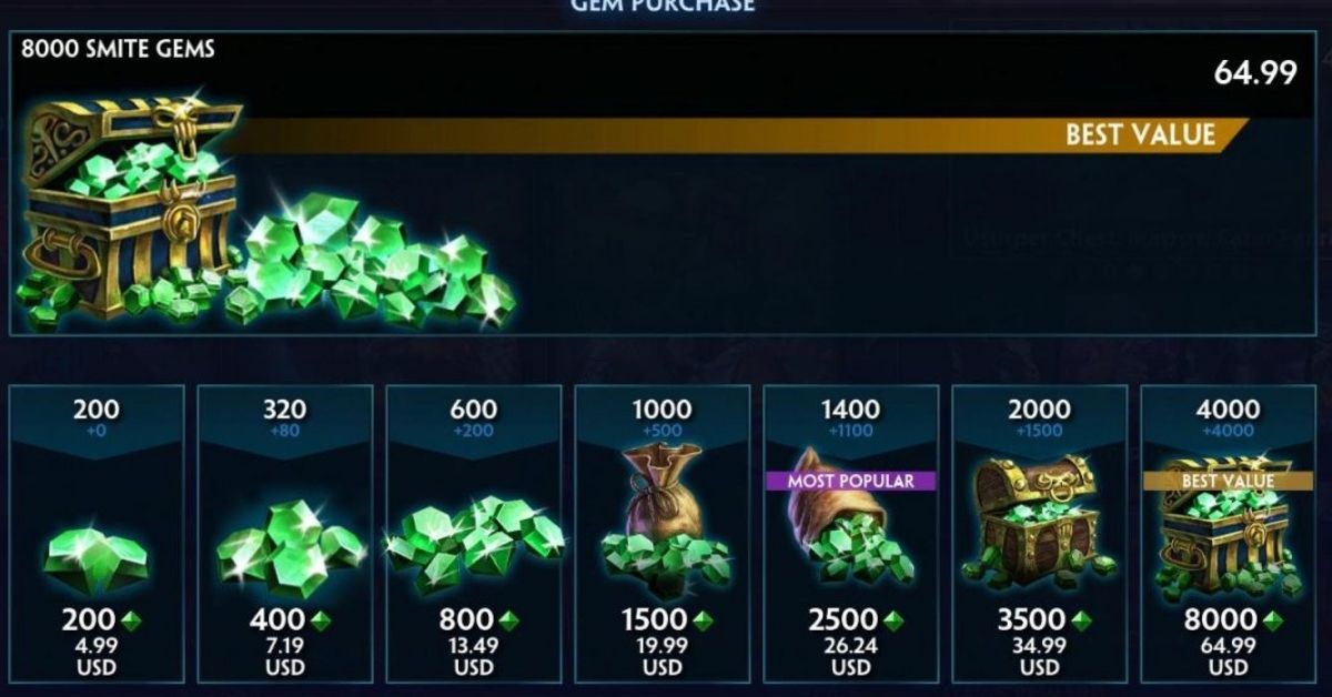 How to Farm Gems in SMITE - Touch, Tap, Play