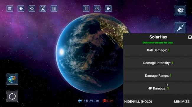 How to Get the Solar Hax Mod Menu for Solar Smash - Tips and Cheats ...