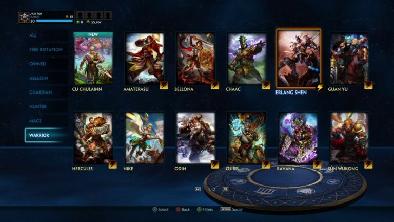 Current Ranked Meta Build for Warriors in SMITE (January 2022)