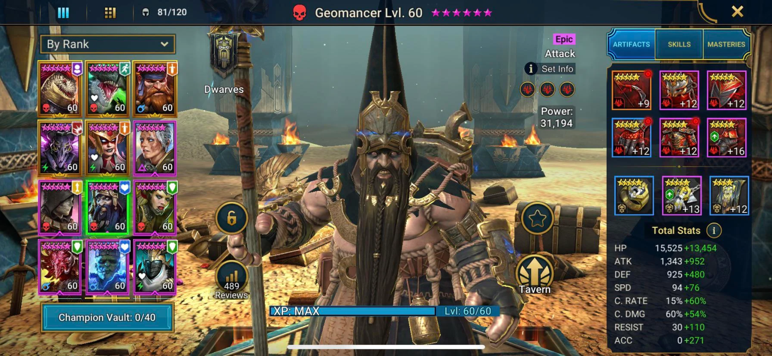 How to Use The Geomancer in Raid: Shadow Legends - Touch, Tap, Play