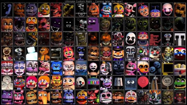 Five Nights at Freddy's Scariest Characters Ever - Touch, Tap, Play