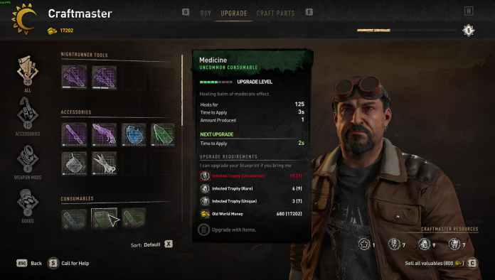 How to Upgrade Blueprints and Nightrunner Tools in Dying Light 2 ...
