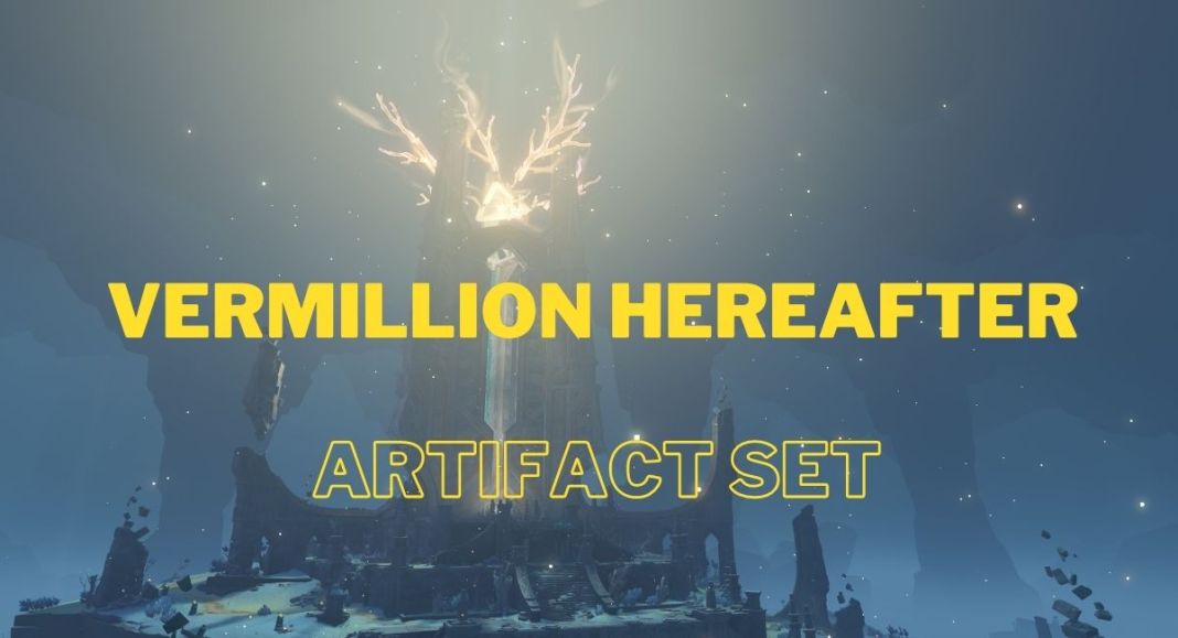 Genshin Impact 2.6 New Artifact Leak: Vermillion Hereafter Artifact Set ...