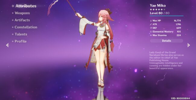 Genshin Impact Yae Miko Best Builds: Burst DPS, Pure DPS and Other ...