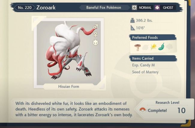 What Happens After Perfecting the Pokedex in Pokemon Legends Arceus ...