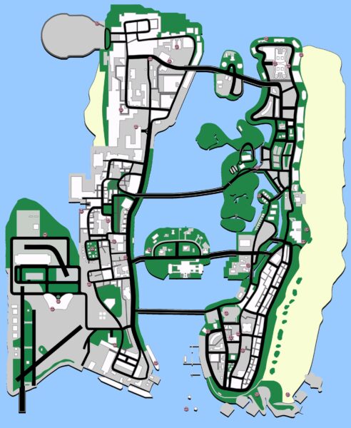 Rampage Map Locations in Grand Theft Auto: Vice City Mobile - Touch ...
