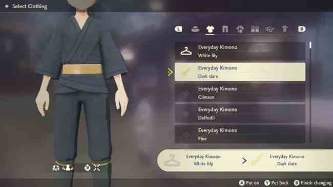 All Unlockable Themed Pokémon Clothing in Pokémon Legends: Arceus ...